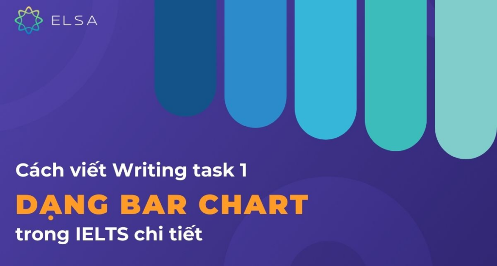 Cách viết Writing task 1 dạng bar chart trong IELTS chi tiết