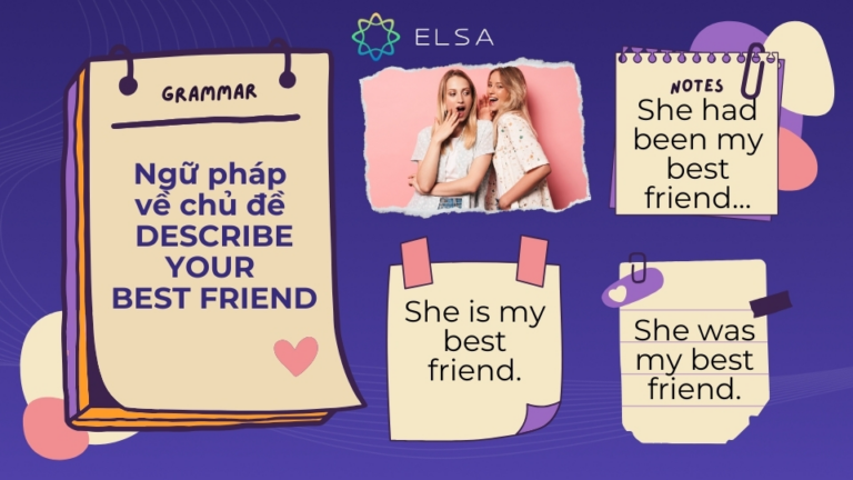 Describe your best friend - Tổng hợp bài mẫu IELTS Speaking
