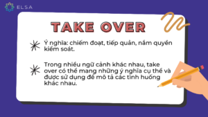 Take over là gì? Cấu trúc, cách dùng và bài tập vận dụng chi tiết