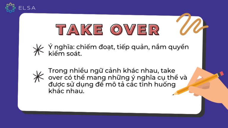 Take over là gì? Cấu trúc, cách dùng và bài tập vận dụng chi tiết