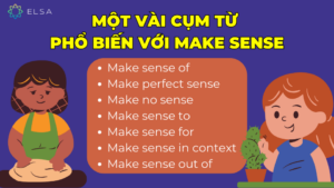 Make Sense là gì? Ý nghĩa và cách dùng trong tiếng Anh
