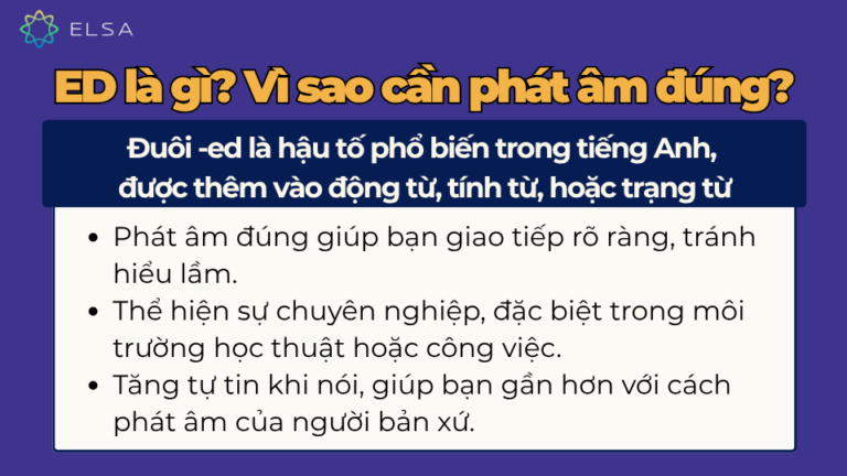 Cách phát âm ED chuẩn: Quy tắc, mẹo nhớ và ví dụ