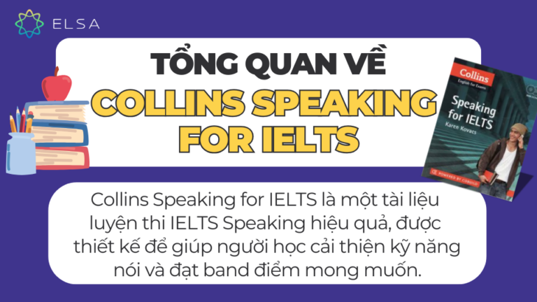 Review bộ sách Collins Speaking for IELTS có đáp án (Audio + PDF)