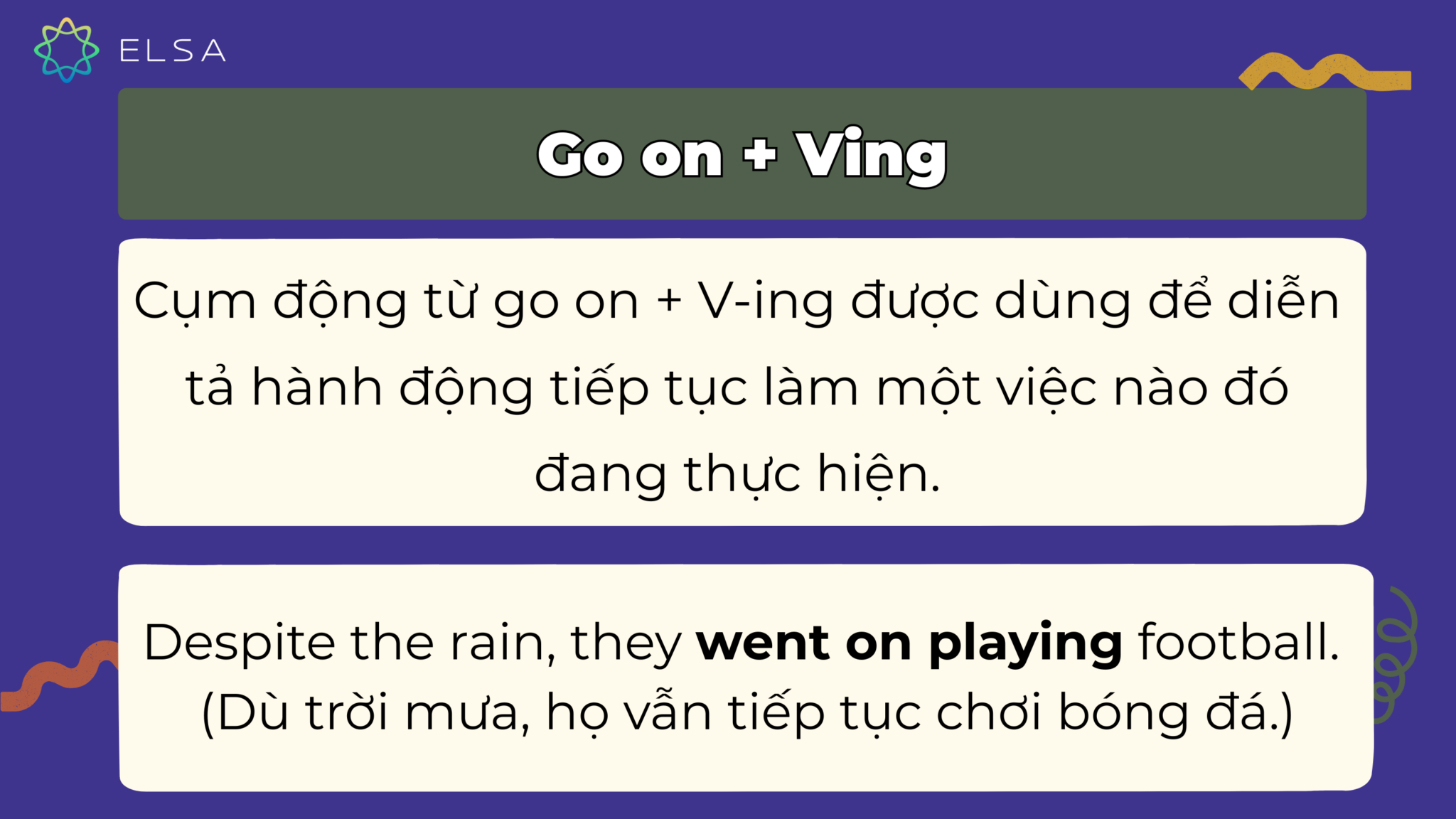 Go on là gì? Go on to V hay Ving? Cách dùng chi tiết