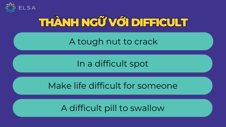 Difficult đi với giới từ gì? Cấu trúc difficult, cách dùng và bài tập