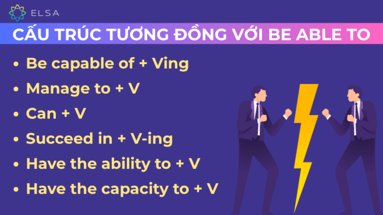 Be able to là gì? Chi tiết cách dùng, cấu trúc Be able to