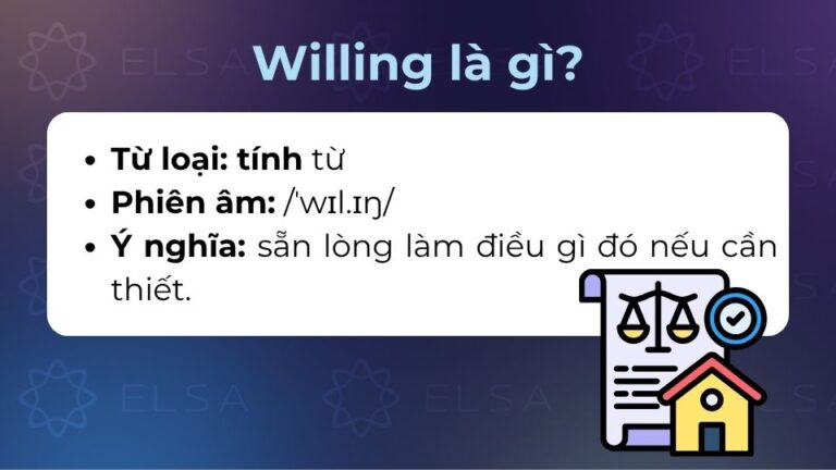 Willing to V hay Ving? Cách sử dụng cấu trúc Be willing to