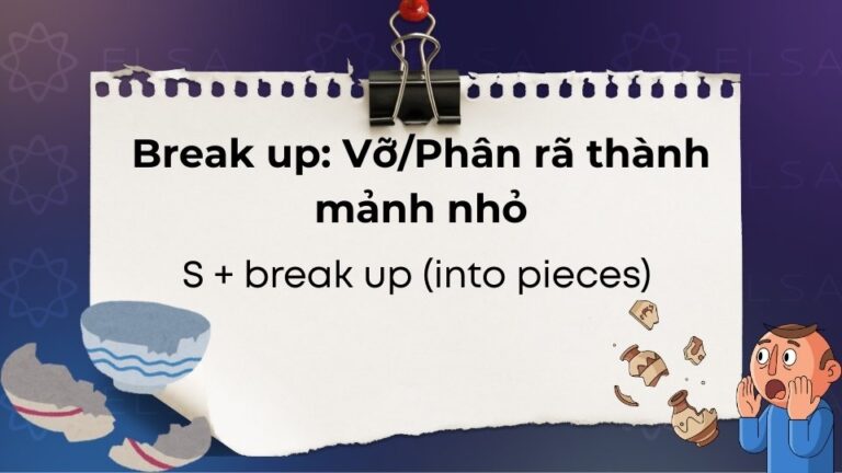 Break up là gì? Cấu trúc, cách dùng & phân biệt Break down, Break-up