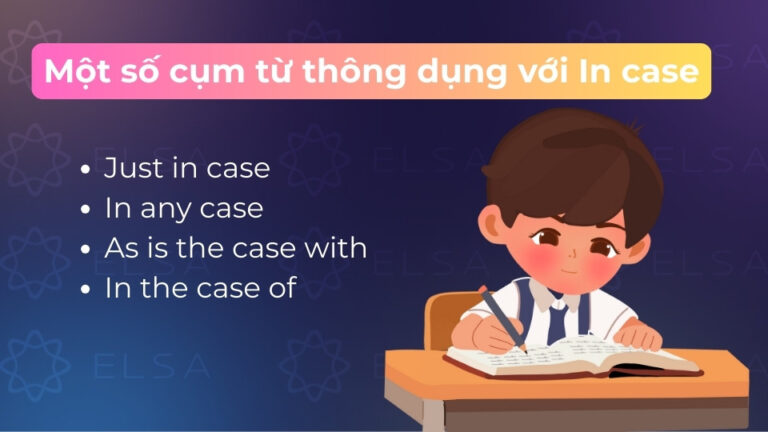 In case of là gì? Cấu trúc, Cách dùng & Phân biệt với In case, If