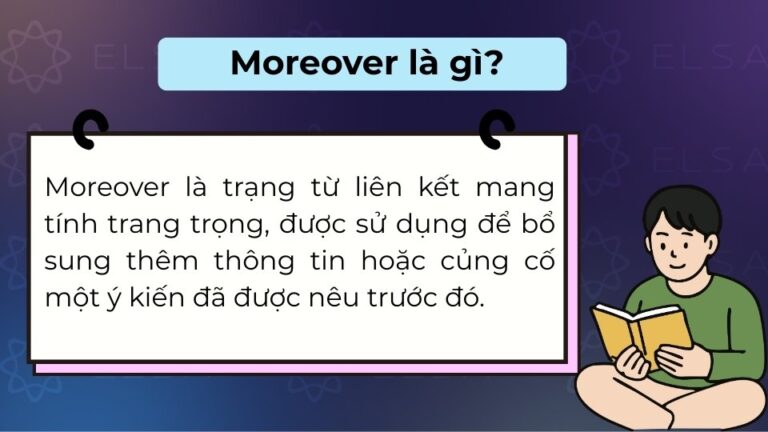 Moreover trong tiếng Anh là gì? Ý nghĩa, cách dùng và ví dụ dễ hiểu